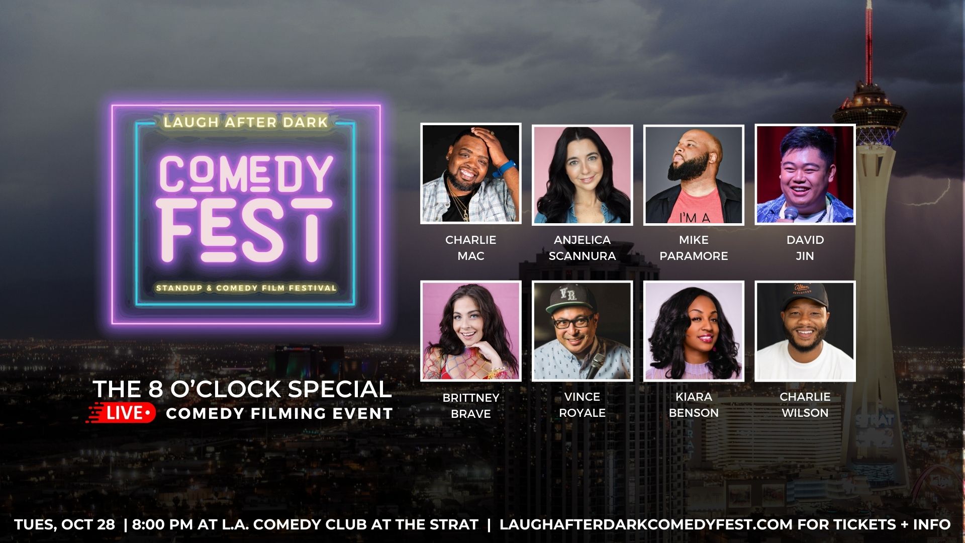 The 8 O'Clock Special - Laugh After Dark ComedyFest